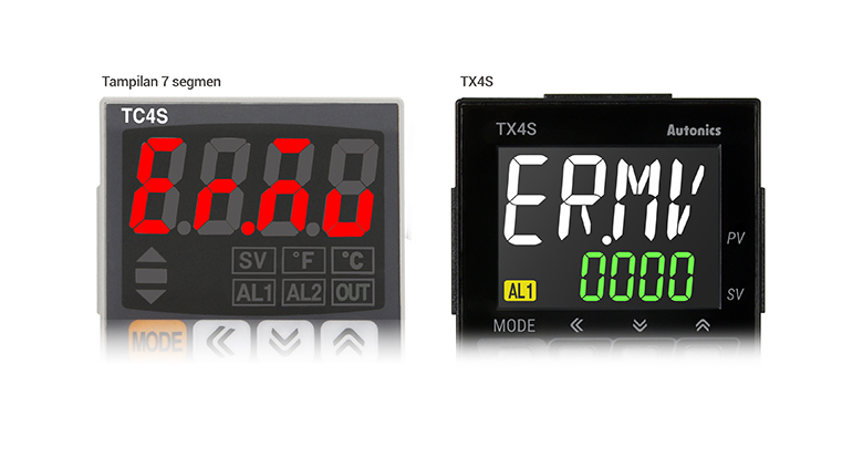 Seri TX - Temperature Controllers PID Tampilan LCD | Autonics (ID)