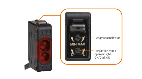 Seri BJ - Photoelectric Sensor Ringkas Tinggi Performa | Autonics (ID)