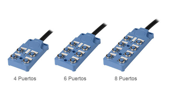 Serie PT (5-Pin Connector) - Cajas de distribución de sensores (tipo de ...
