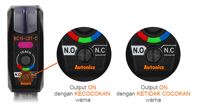 Seri BC - Color Mark Sensor | Autonics (ID)