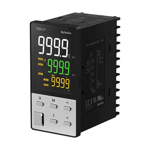 TNH-P44RR-RS-031 - 2자유도 PID 온도조절기 (프로그램 제어/정치 제어) | Autonics (KR)