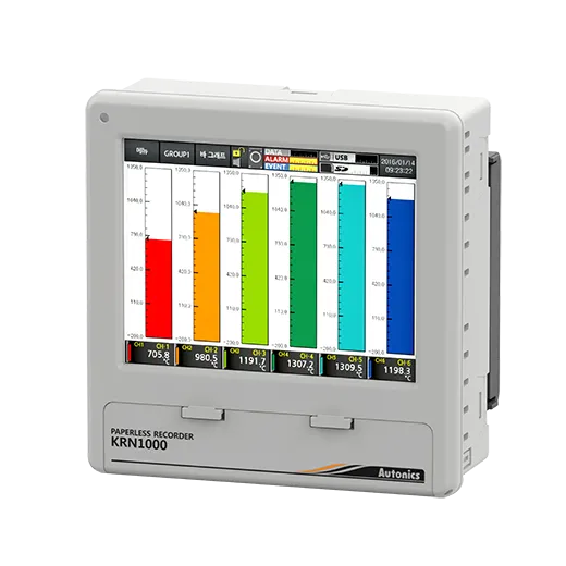 KRN1000-0801-0S - LCD Touchscreen Paperless Recorders | Autonics (MY)