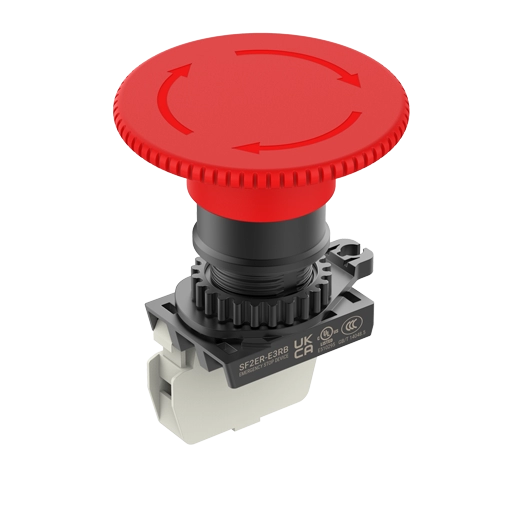 SF2ER-E3RB - Ø22/25 Emergency Stop Button Switches | Autonics (SG)