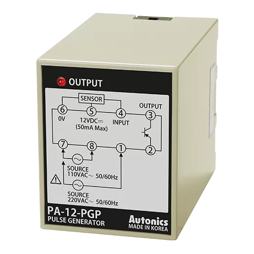 PA-12-PGP - 8針插頭式感知器控制器 | Autonics (TW)