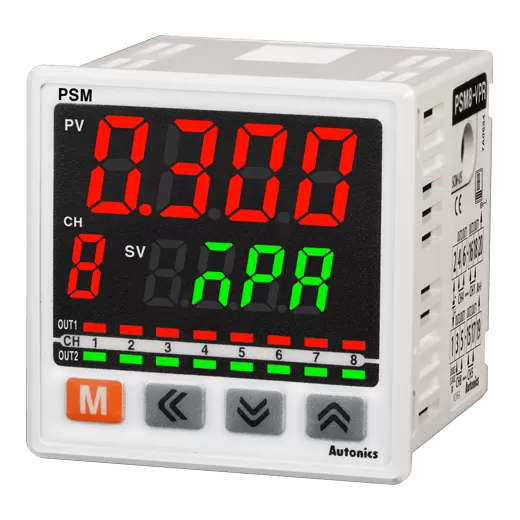 PSM8-VPR - 다채널 압력 센서 표시기 | Autonics (KR)