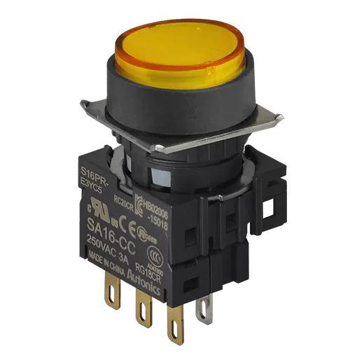 S16PR-E4YC12 - 16 mm Push Button Switches | Autonics (GLB)