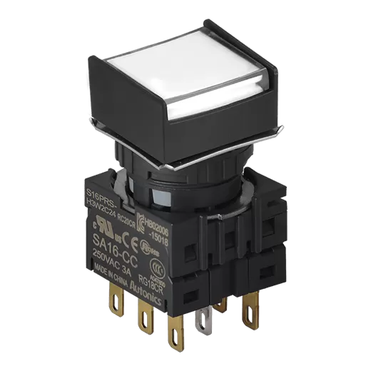 S16PRS-H3W2C24 - 16 mm Push Button Switches | Autonics (GLB)