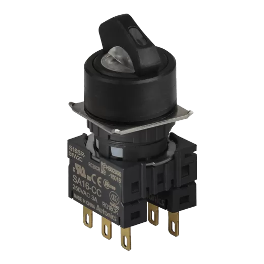 S16SR-S5W2C - Interruptor selector con orificio de montaje de Ø16 ...