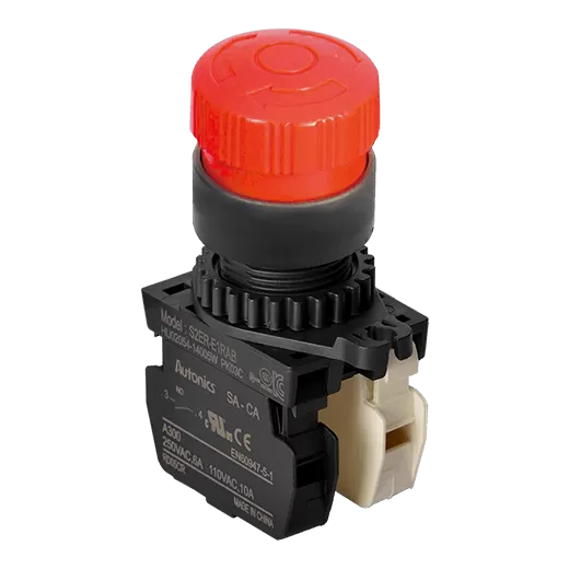S2ER-E1RAB - 22/25 mm Emergency Switches | Autonics (SG)