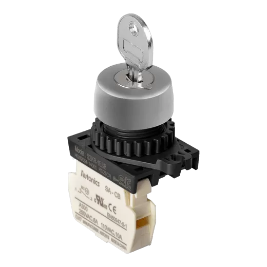S2KR-2ESB - 22/25 mm Key Selector Switches | Autonics (MY)