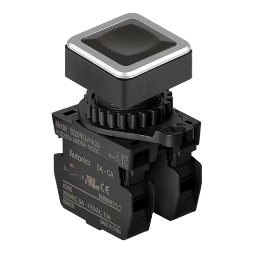 SQ3PFS-P1K2A - 30 mm Push Button Switches | Autonics (US)