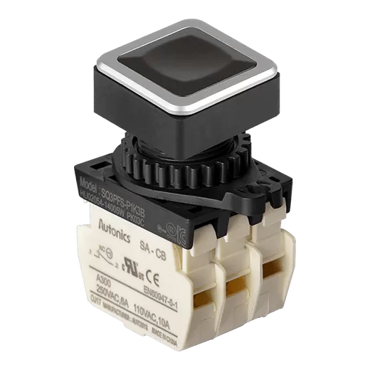 SQ3PFS-P1K3BM - 30 mm Push Button Switches | Autonics (MY)
