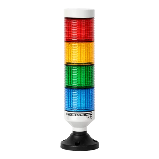 PTE-DG-402-RYGB - D56mm Modular Style LED Tower Light | Autonics (GLB)